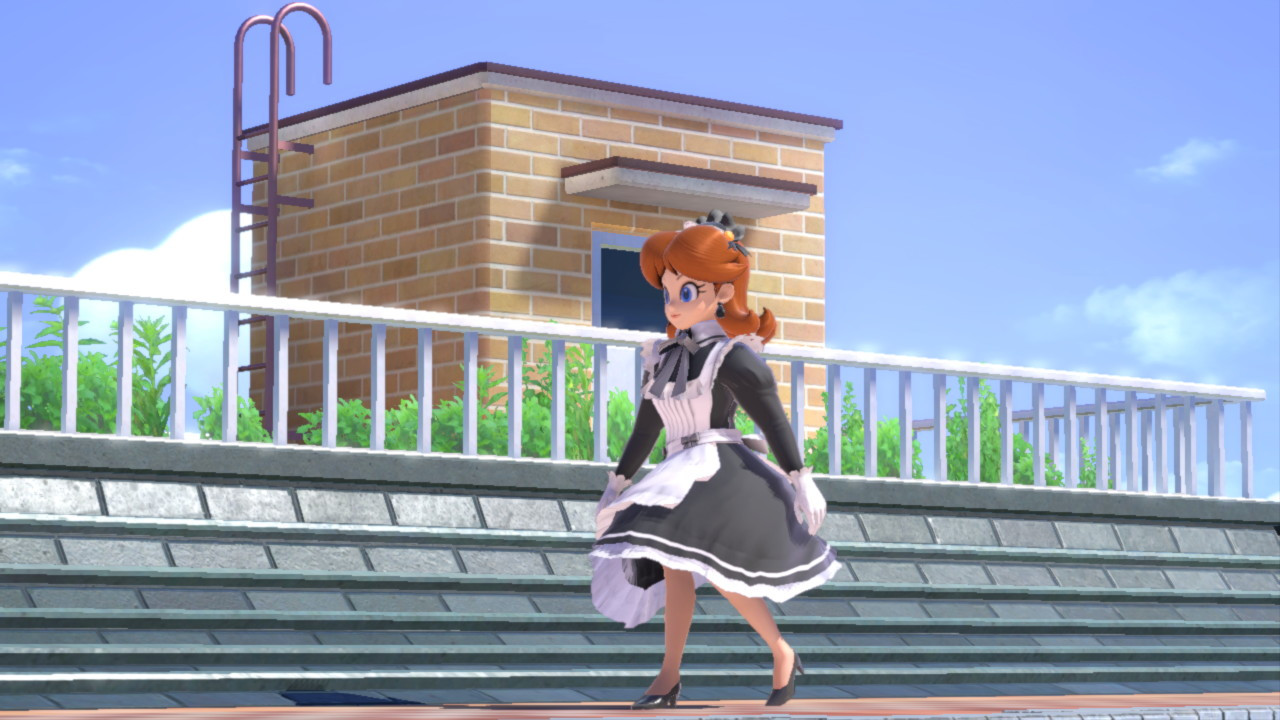 Maid Daisy Mod for Super Smash Bros. Ultimate | SSBU Mods