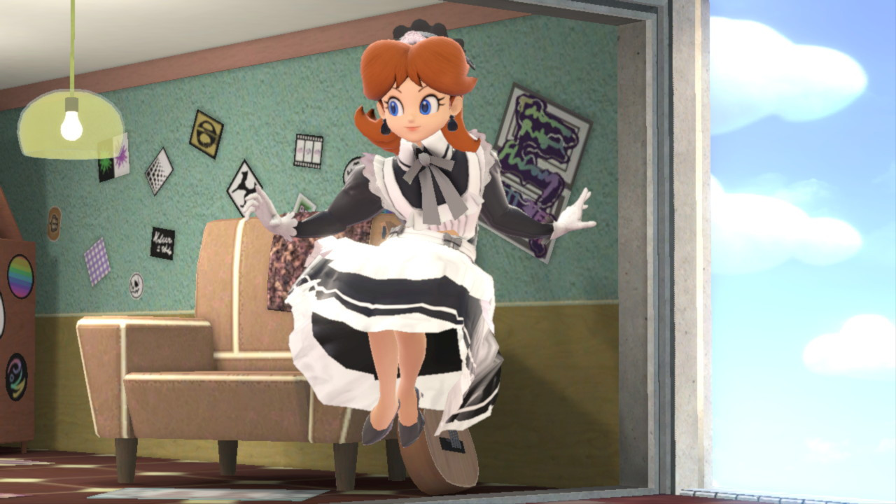 Maid Daisy Mod for Super Smash Bros. Ultimate | SSBU Mods