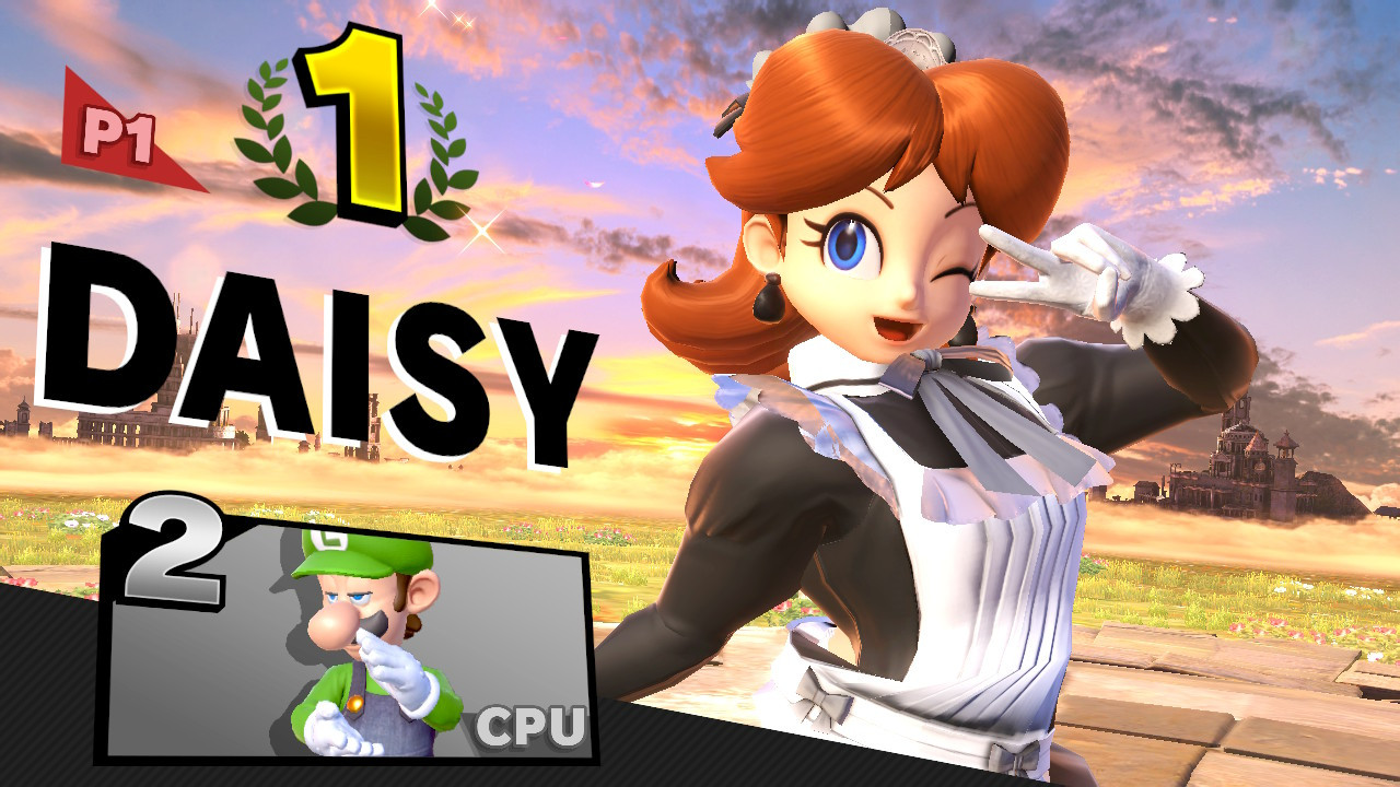 Maid Daisy Mod for Super Smash Bros. Ultimate | SSBU Mods