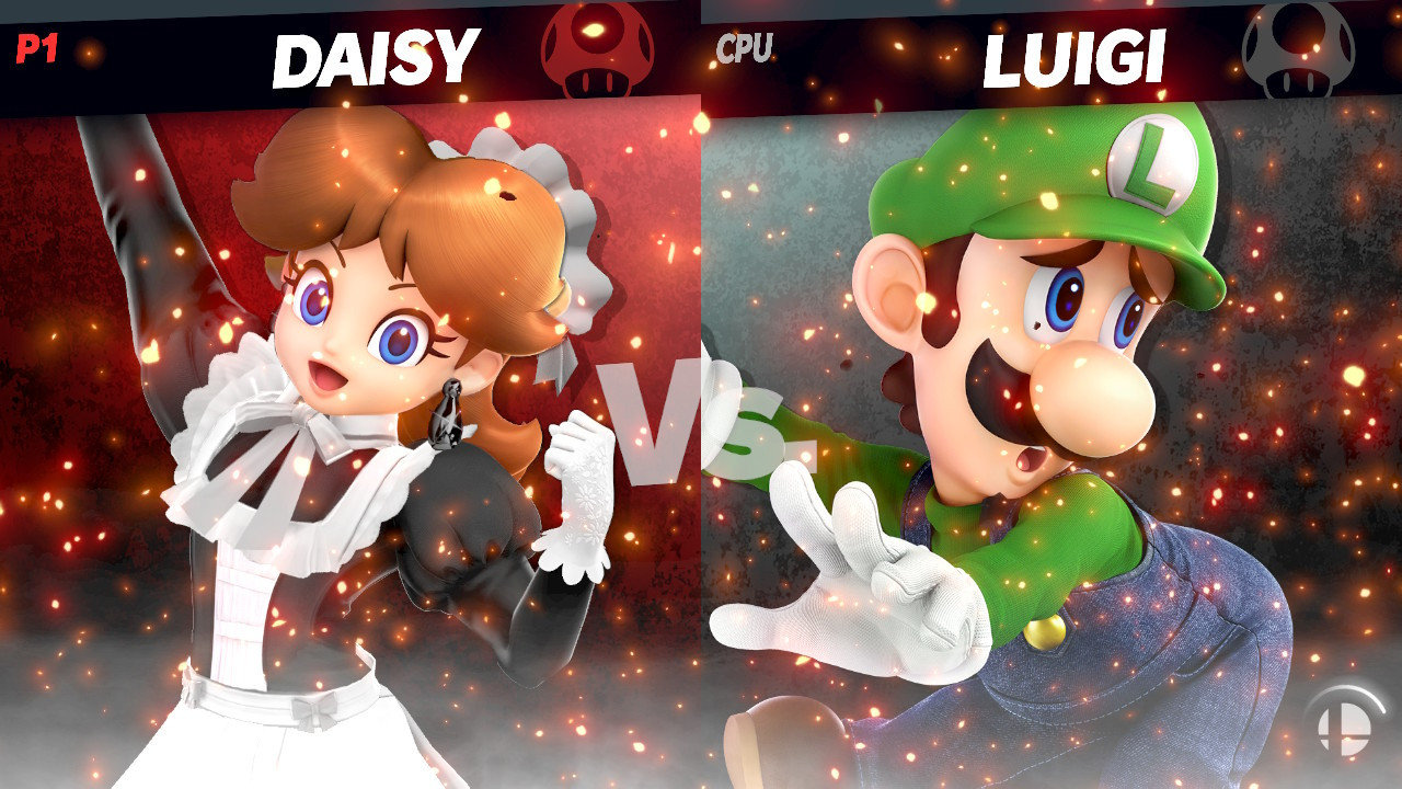 Maid Daisy Mod for Super Smash Bros. Ultimate | SSBU Mods