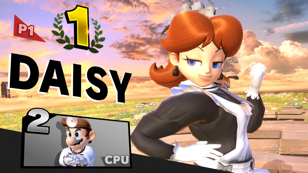 Maid Daisy Mod for Super Smash Bros. Ultimate | SSBU Mods