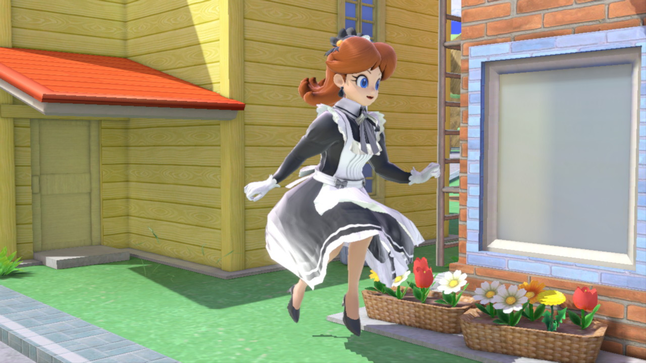 Maid Daisy Mod for Super Smash Bros. Ultimate | SSBU Mods