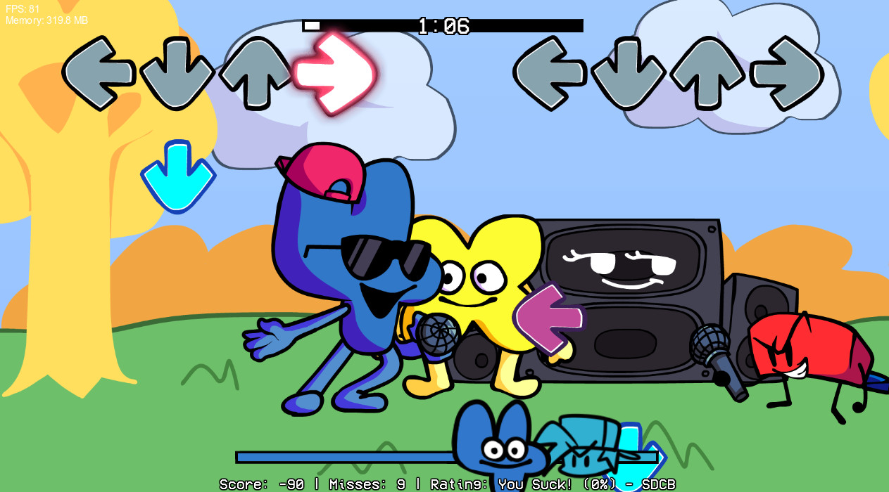 VS. Four Cancelled v1.5/v2 Build Mod for Friday Night Funkin' | FNF Mods