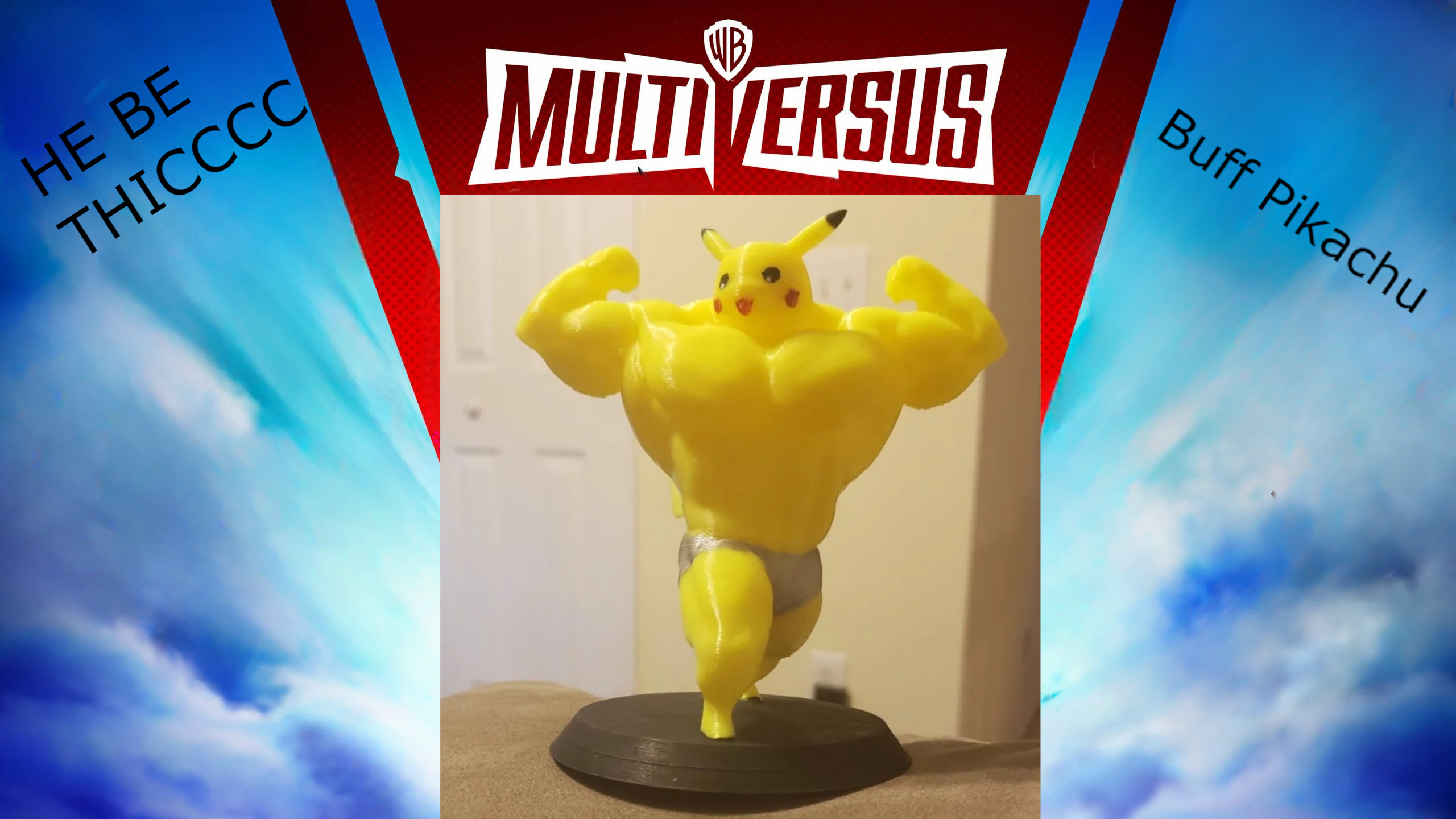 Buff Pikachu Mod for MultiVersus | MVS Mods