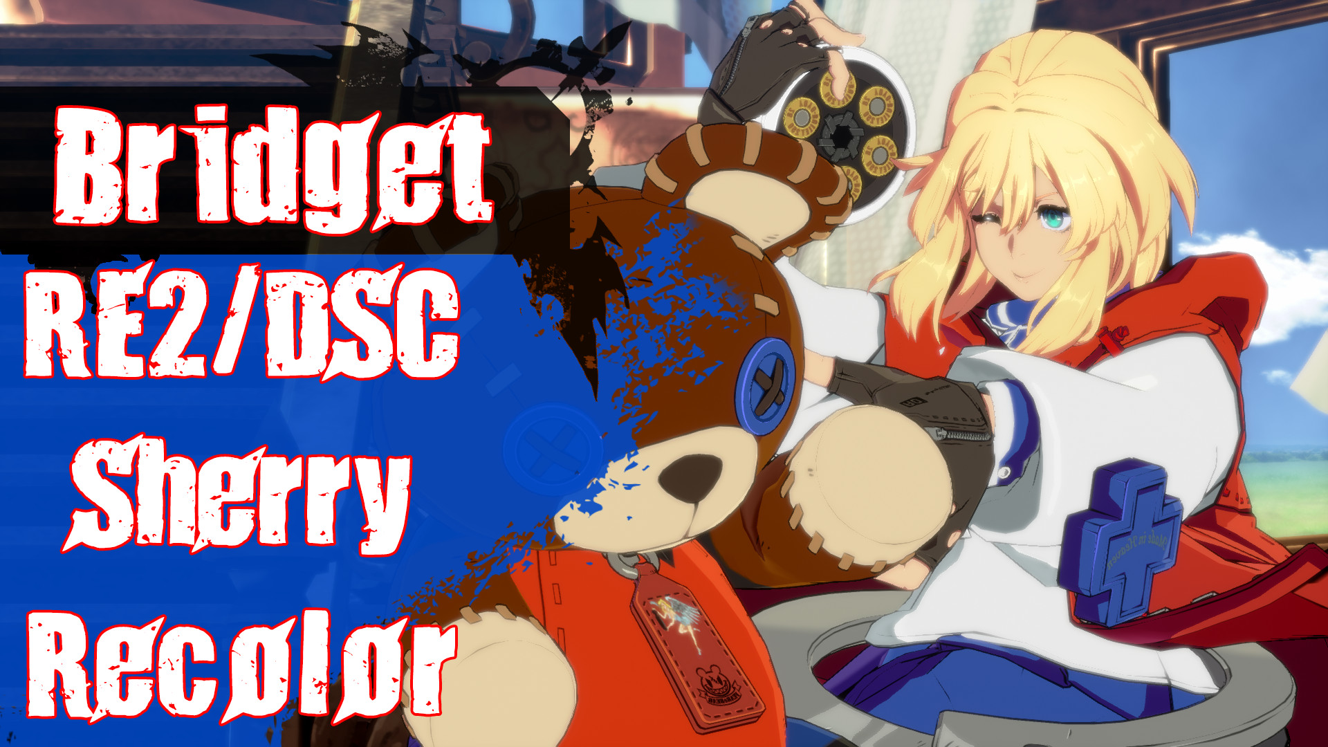 Sherry RE2 Recolor Bridget [GUILTY GEAR -STRIVE-] [Mods]