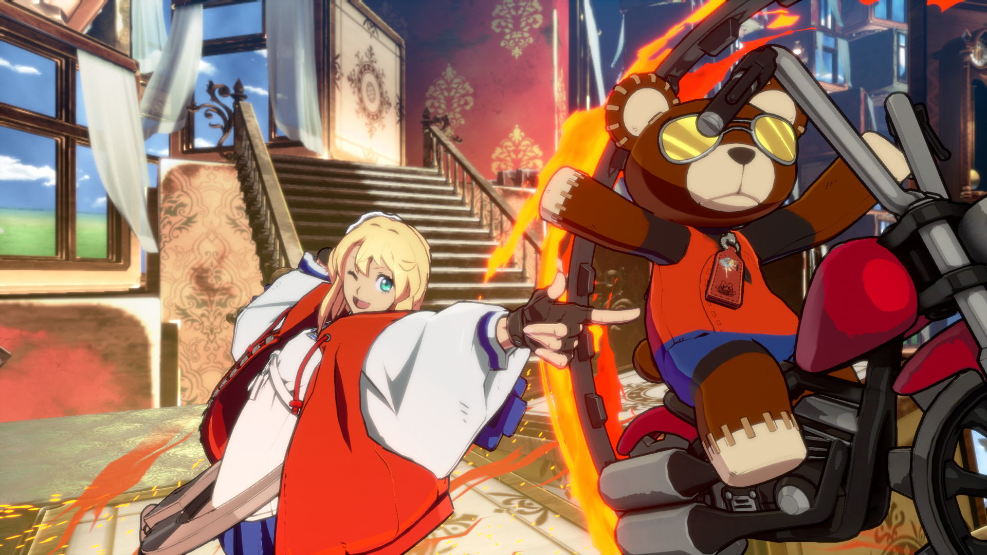 Sherry RE2 Recolor Bridget Mod for GUILTY GEAR -STRIVE- | GGST Mods