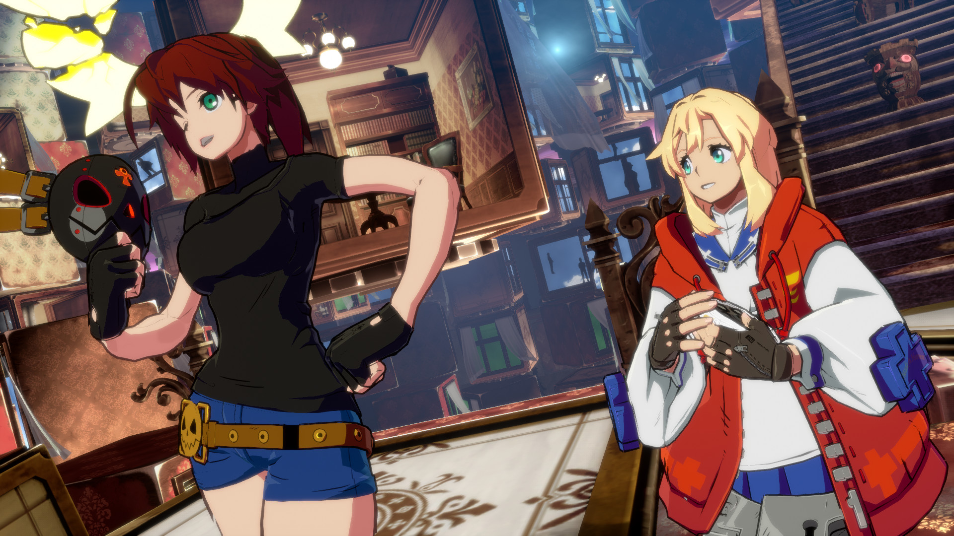 Sherry RE2 Recolor Bridget [GUILTY GEAR -STRIVE-] [Mods]