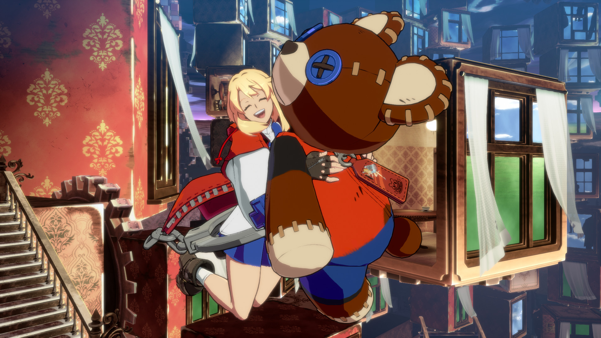Sherry RE2 Recolor Bridget Mod for GUILTY GEAR -STRIVE- | GGST Mods