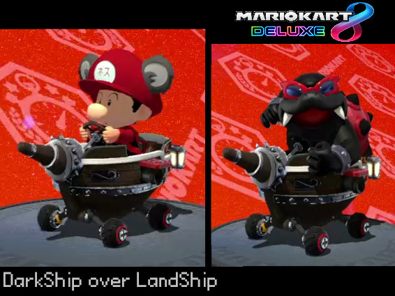 DarkShip [Mario Kart 8 Deluxe] [Mods]