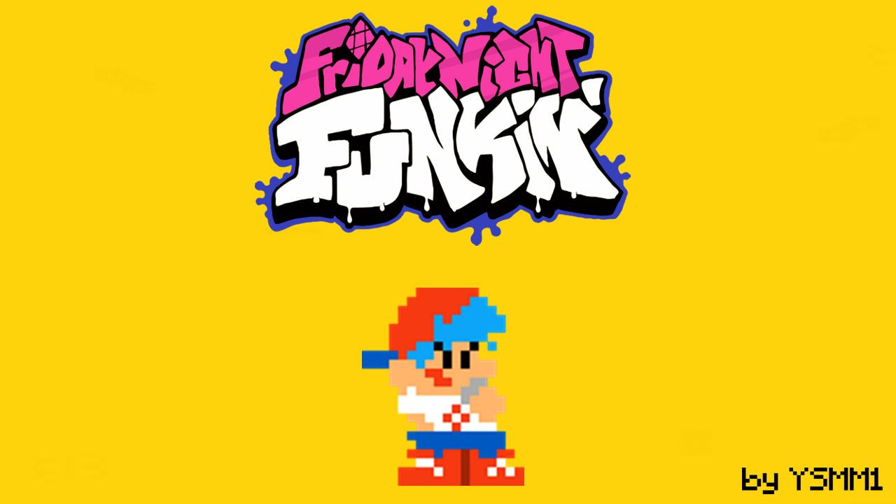 Boyfriend skin - Friday Night Funkin SMB1 [Super Mario Maker for ...