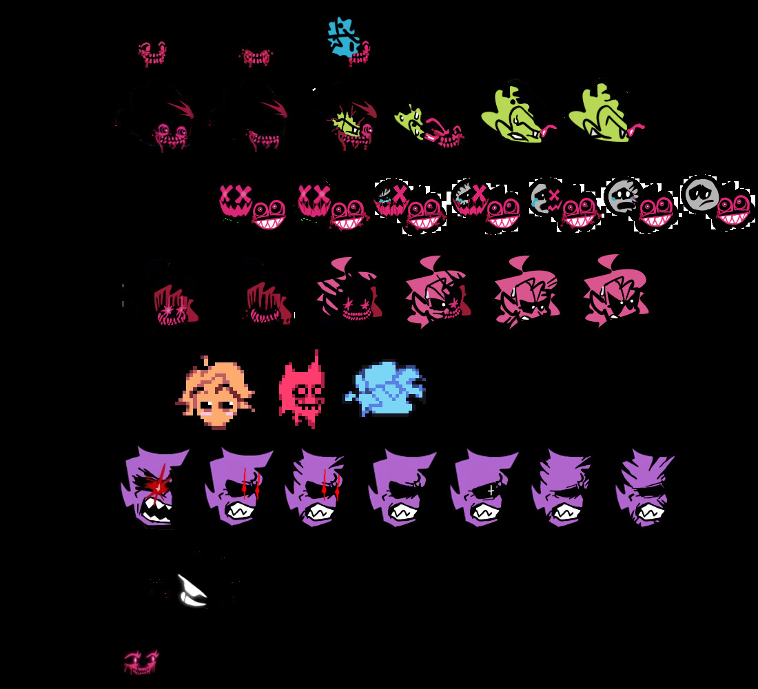 Corruption icons [Friday Night Funkin'] [Mods]