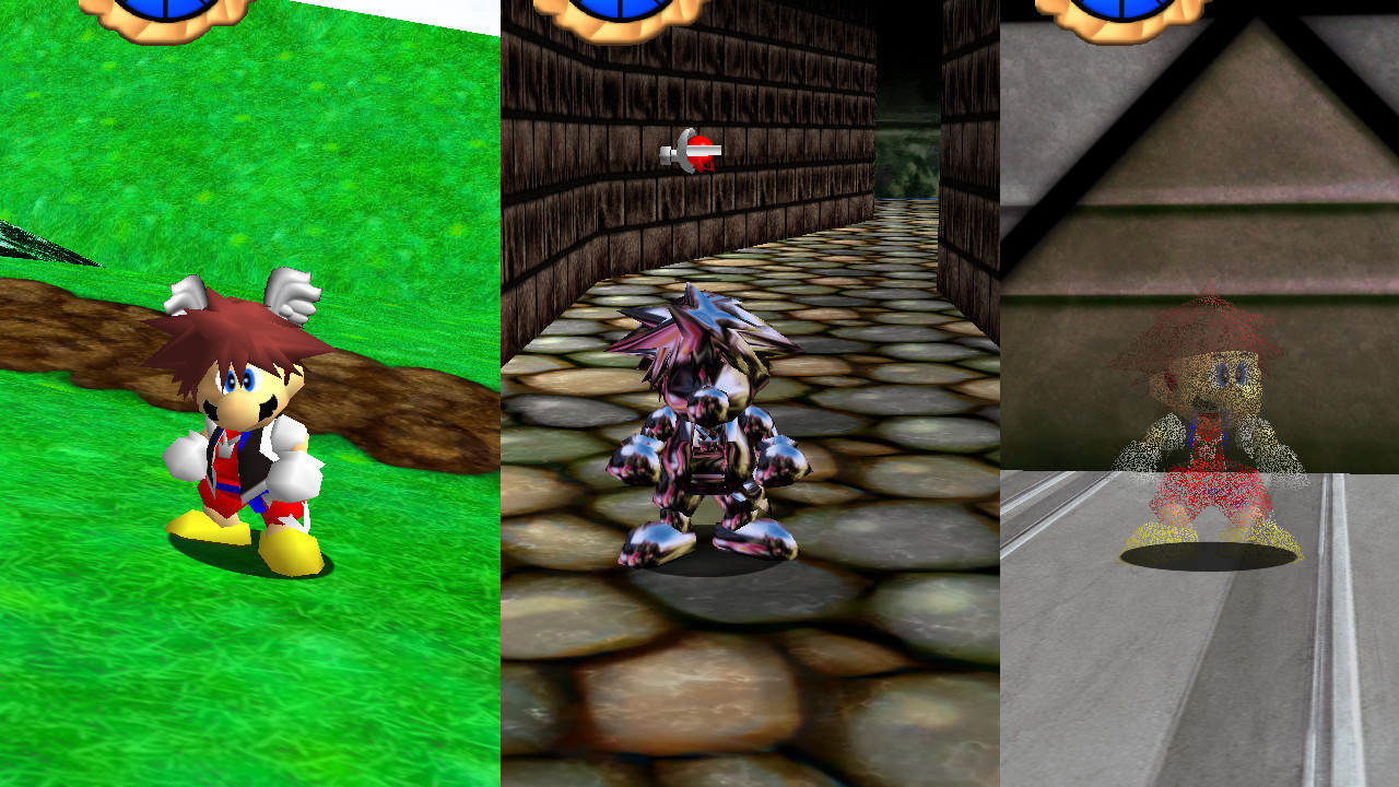 Sora Mario [N64(fix) + PC] Mod for Super Mario 64 | SM64 Mods