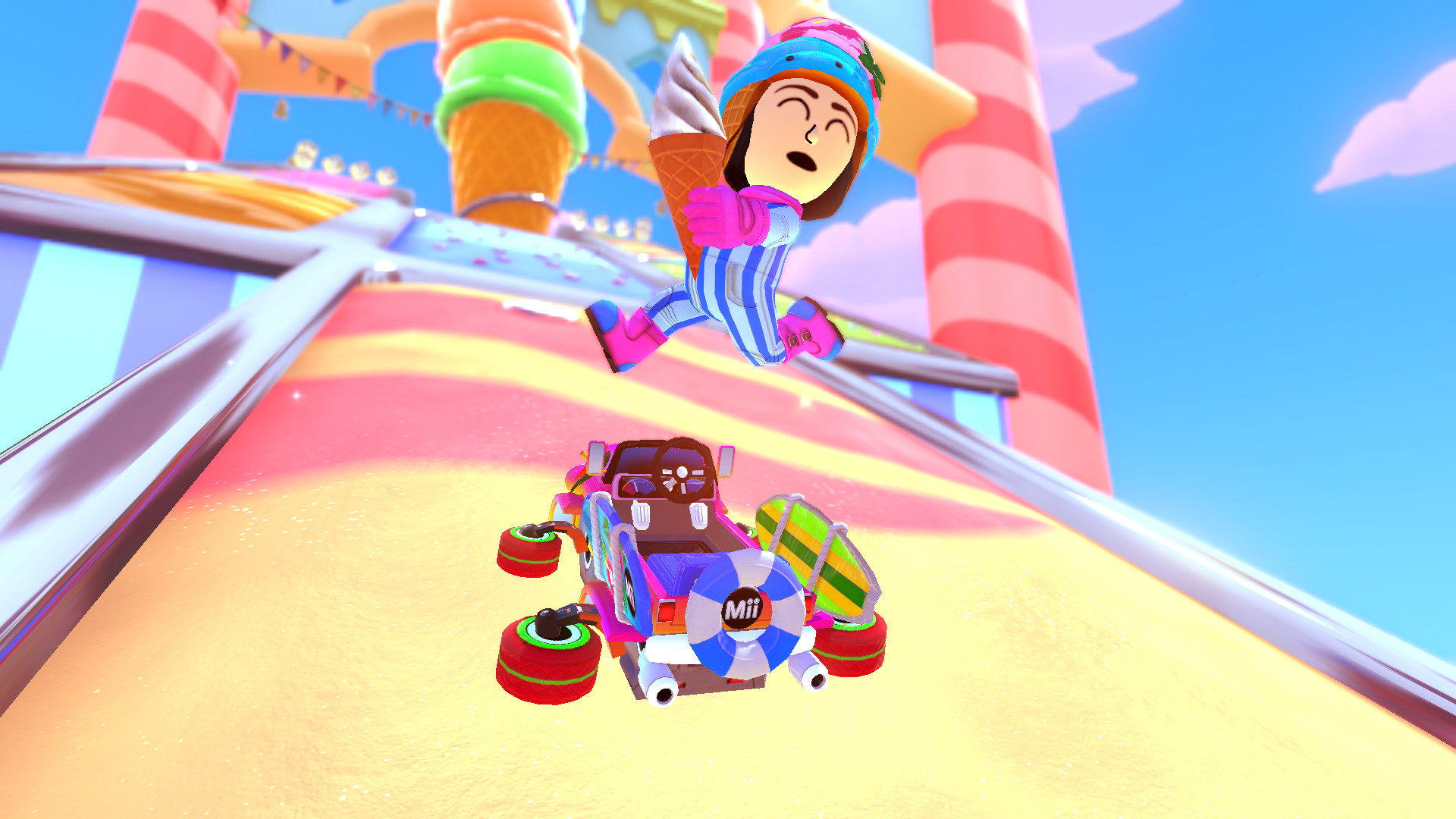 MKT Mii Ice-Cream Suit Mod for Mario Kart 8 Deluxe | MK8D Mods