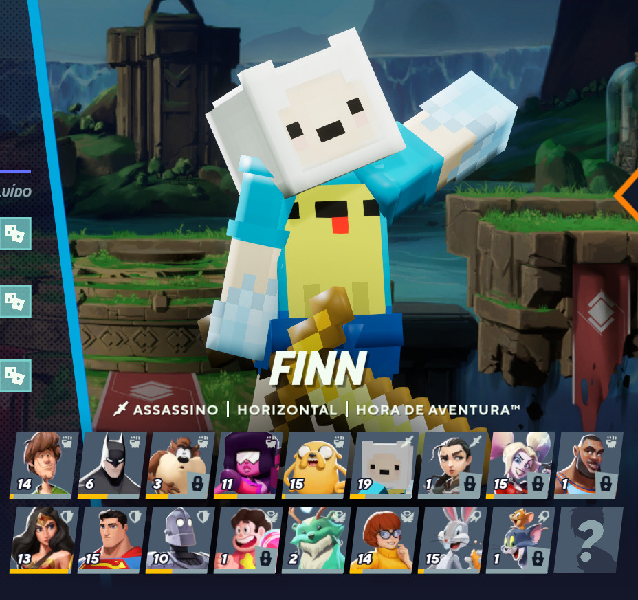 Minecraft Finn w/t-shirt (or any minecraft wanted) [MultiVersus] [Mods]