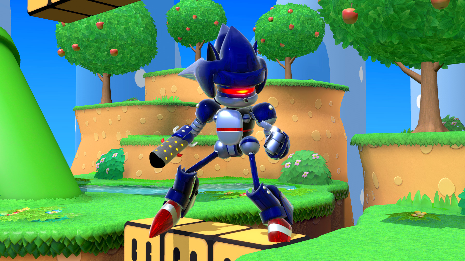 [SMBZ] Mecha Sonic Mod for Super Smash Bros. Ultimate | SSBU Mods