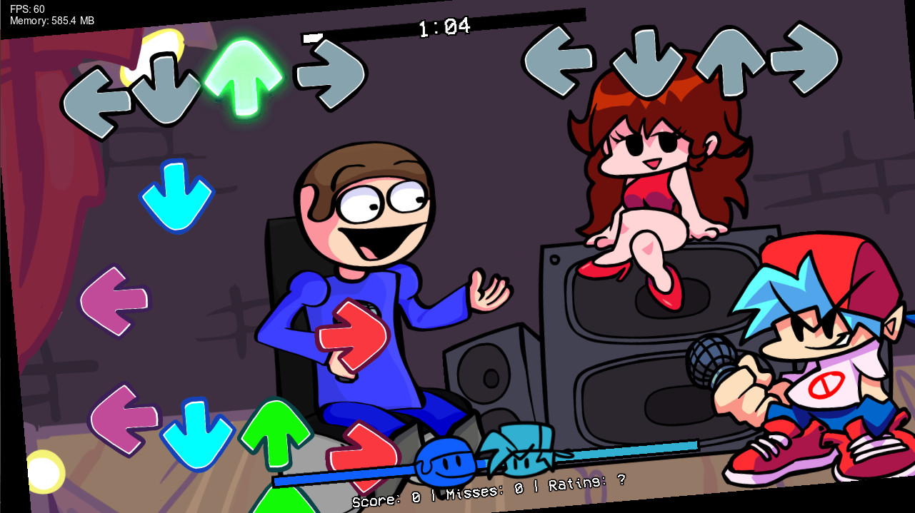 Every D&B Fantrack Ever Mod for Friday Night Funkin' | FNF Mods