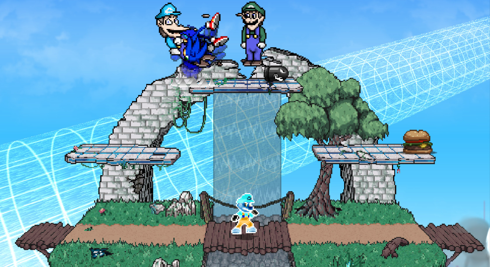 Mario inverted skin [Super Smash Bros. Crusade] [Mods]