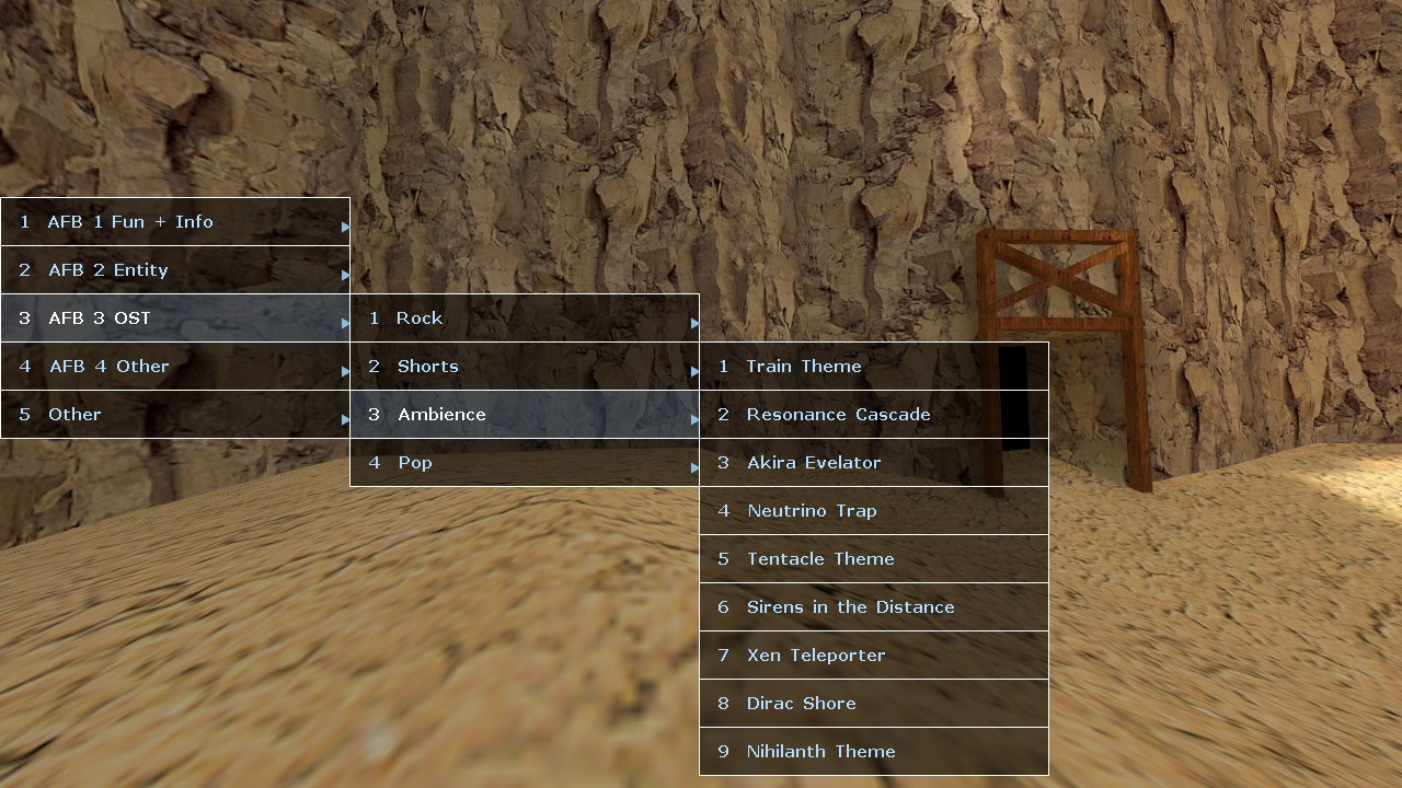 AFB Fun Menu Beta v1-2019, Commandmenu replacement Mod for Sven Co-op ...