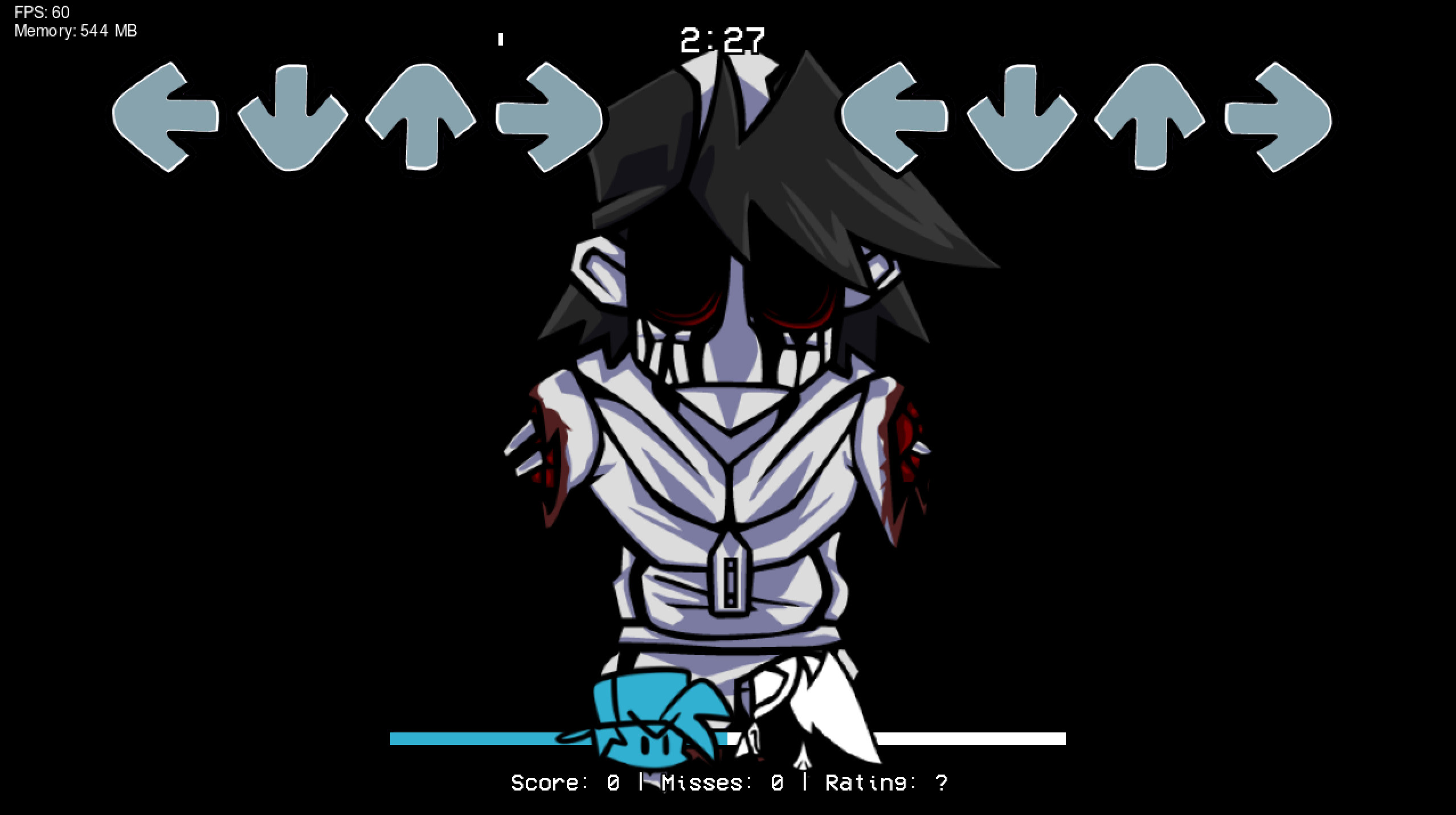 Monochrome But Very Loud Mod for Friday Night Funkin' | FNF Mods