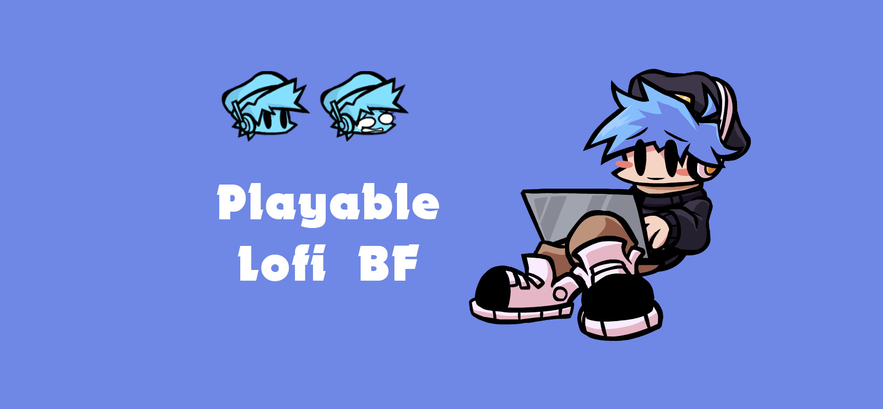 Playable Lofi BF [Friday Night Funkin'] [Mods]