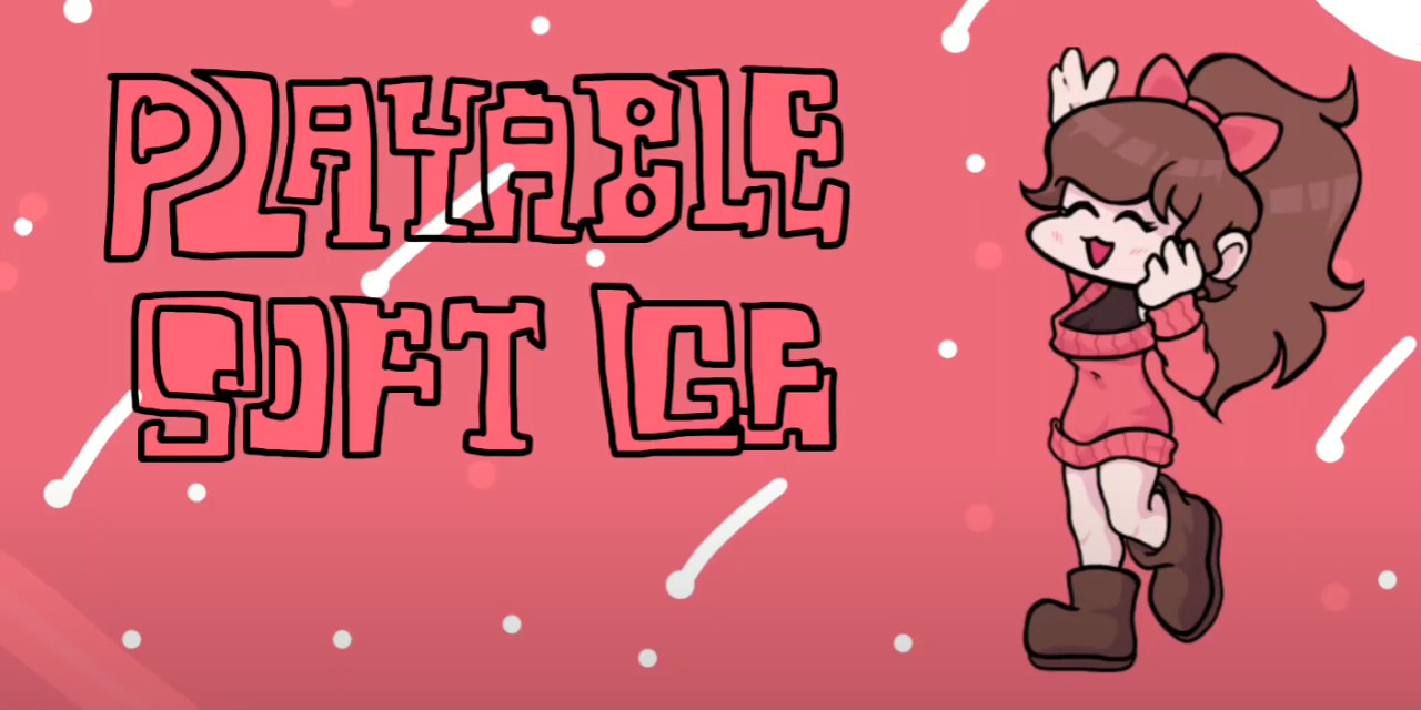 Playable Soft Gf By Ritercon Mod for Friday Night Funkin' | FNF Mods