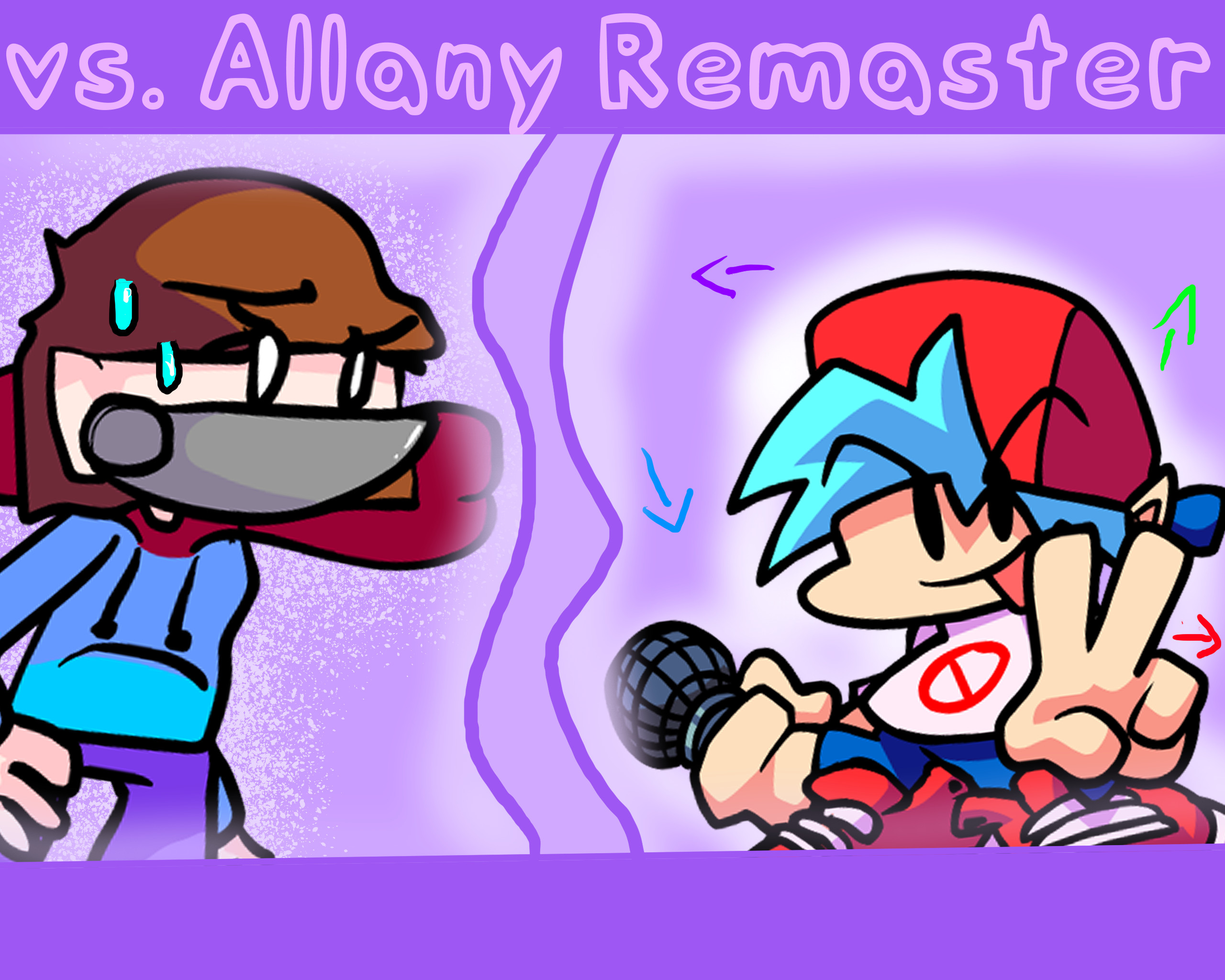 Friday Night Funkin': Vs Allany REMASTERED Mod for Friday Night Funkin ...