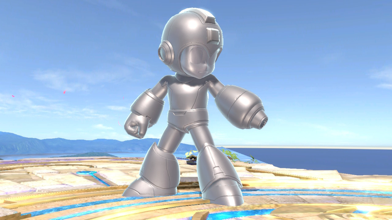 Gold & Silver Mega Man Alts Mod for Super Smash Bros. Ultimate | SSBU Mods