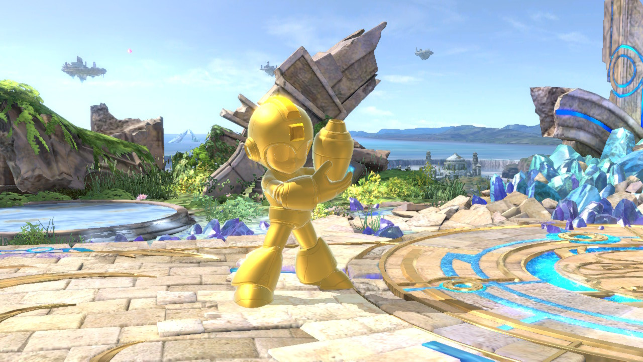 Gold & Silver Mega Man Alts Mod for Super Smash Bros. Ultimate | SSBU Mods