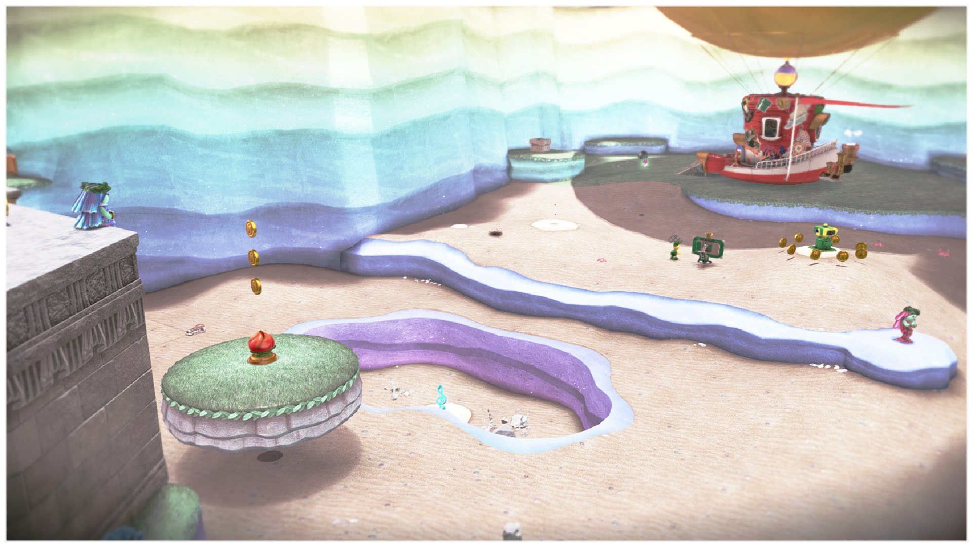Lake Kingdom No Water Mod for Super Mario Odyssey | SMO Mods