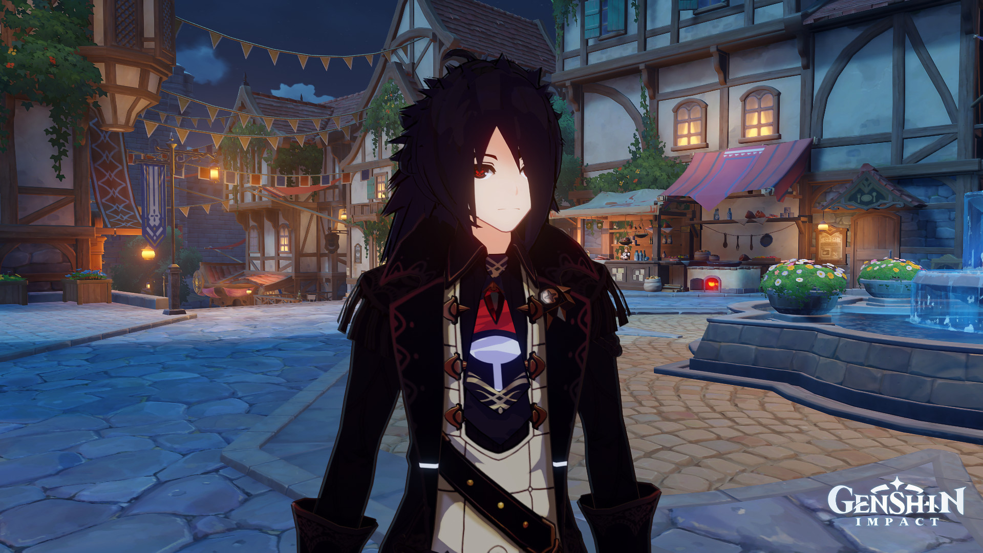 Uchiha Diluc Mod for Genshin Impact | GI Mods