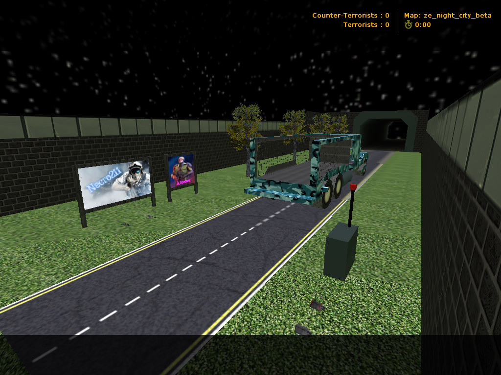 ze_night_city Mod for Counter-Strike 1.6 | CS1.6 Mods