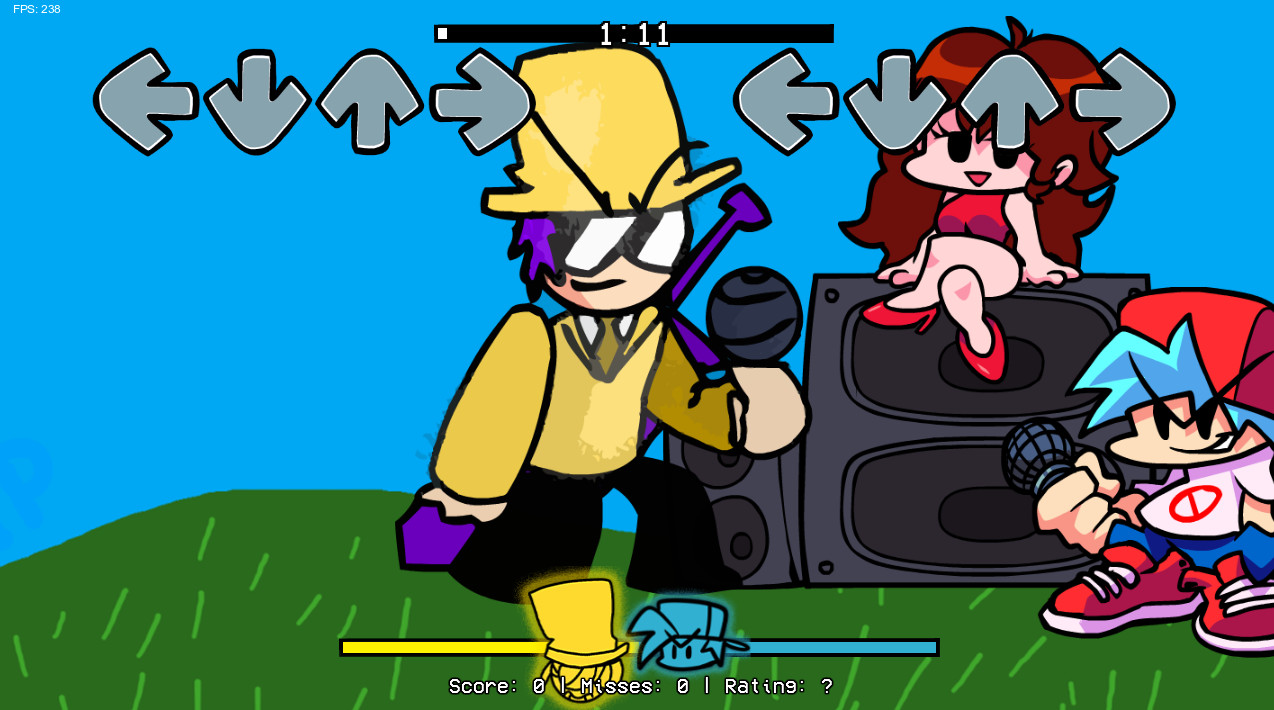 FNF VS DJ The Beast Old Versions [Friday Night Funkin'] [Mods]