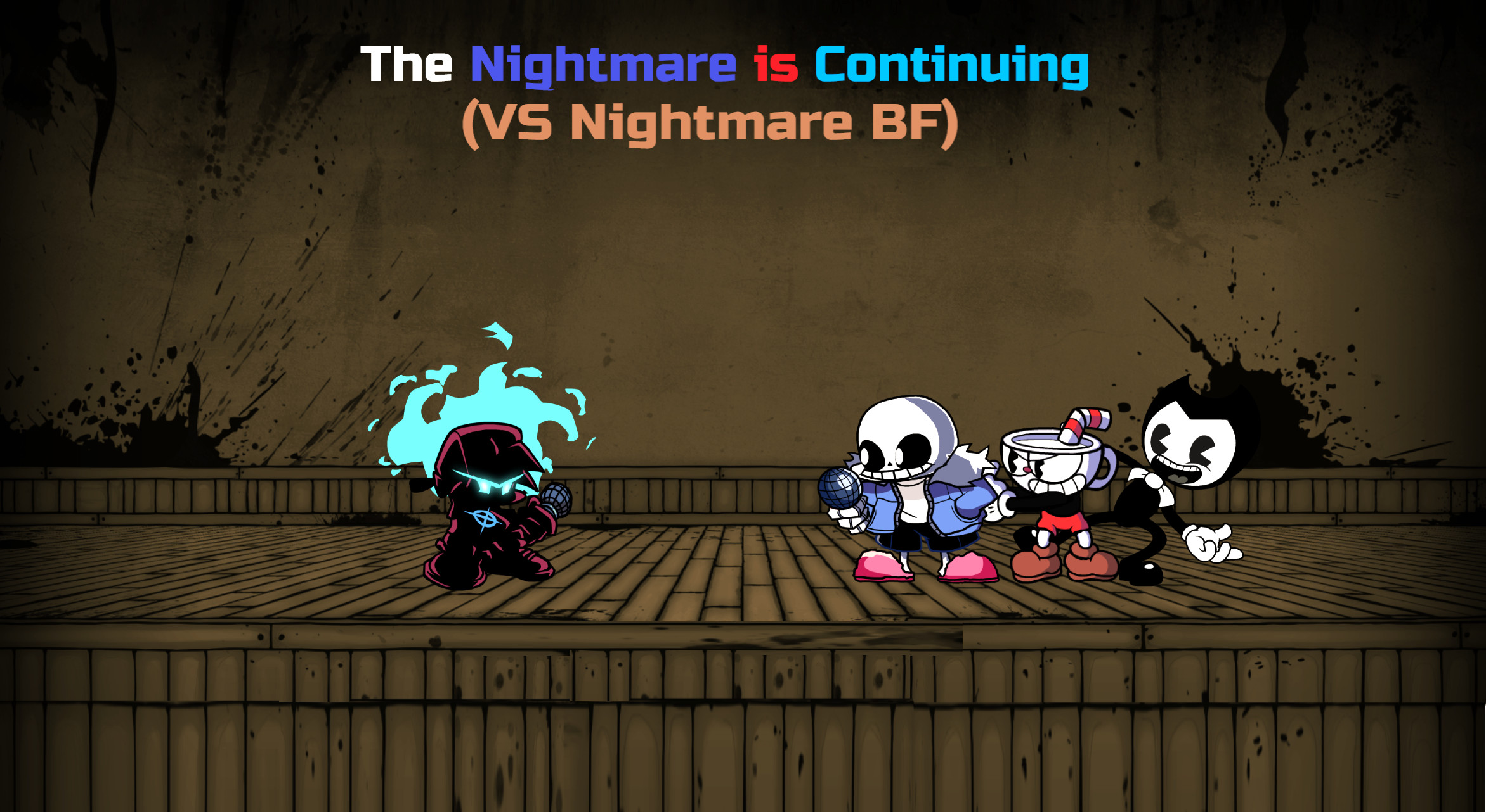 The Nightmare Disease Begins (Nightmare BF) [Friday Night Funkin'] [Mods]