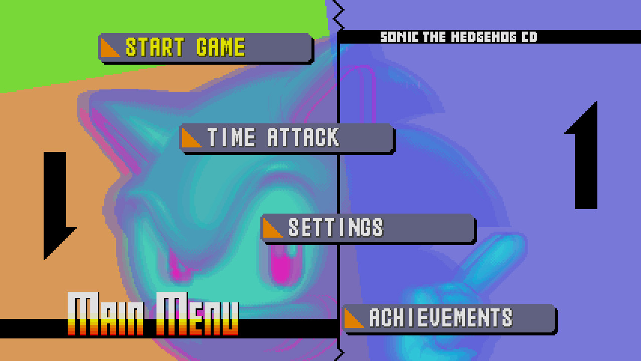 Sonic CD and Knuckles [Sonic CD (2011)] [Mods]