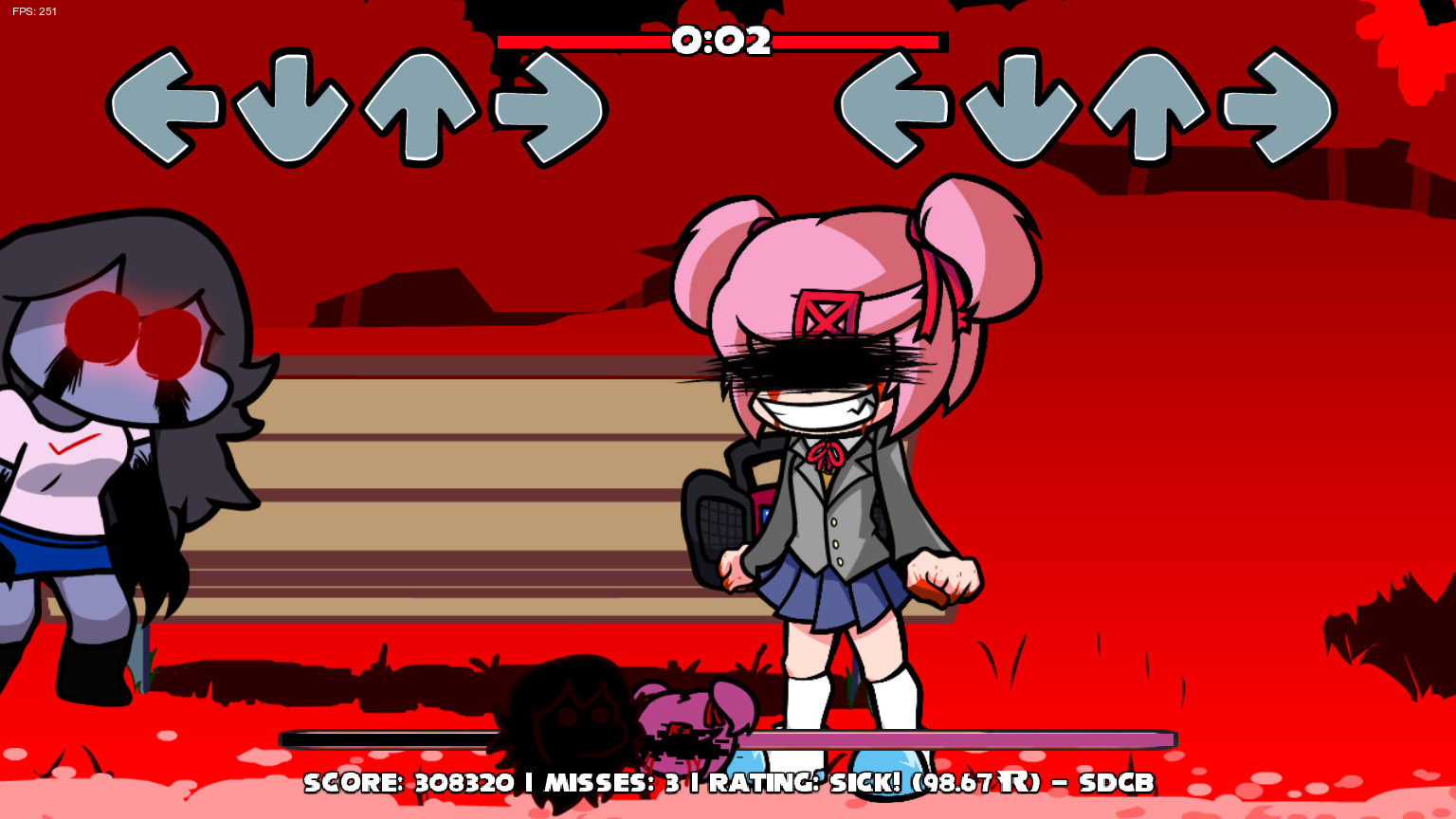 [SENSITIVE CONTENT] Playable Natsuki Eyeless Mod for Friday Night ...