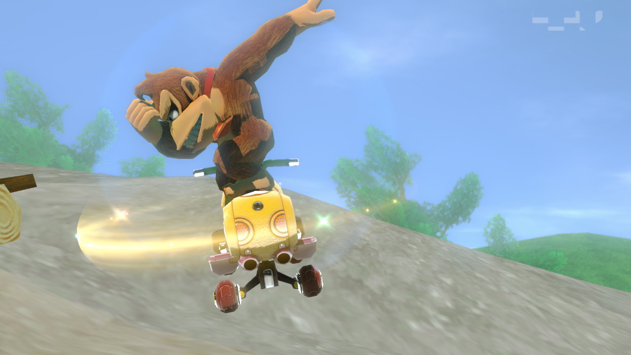 GCN DK Mountain Mod for Mario Kart 8 | MK8 Mods