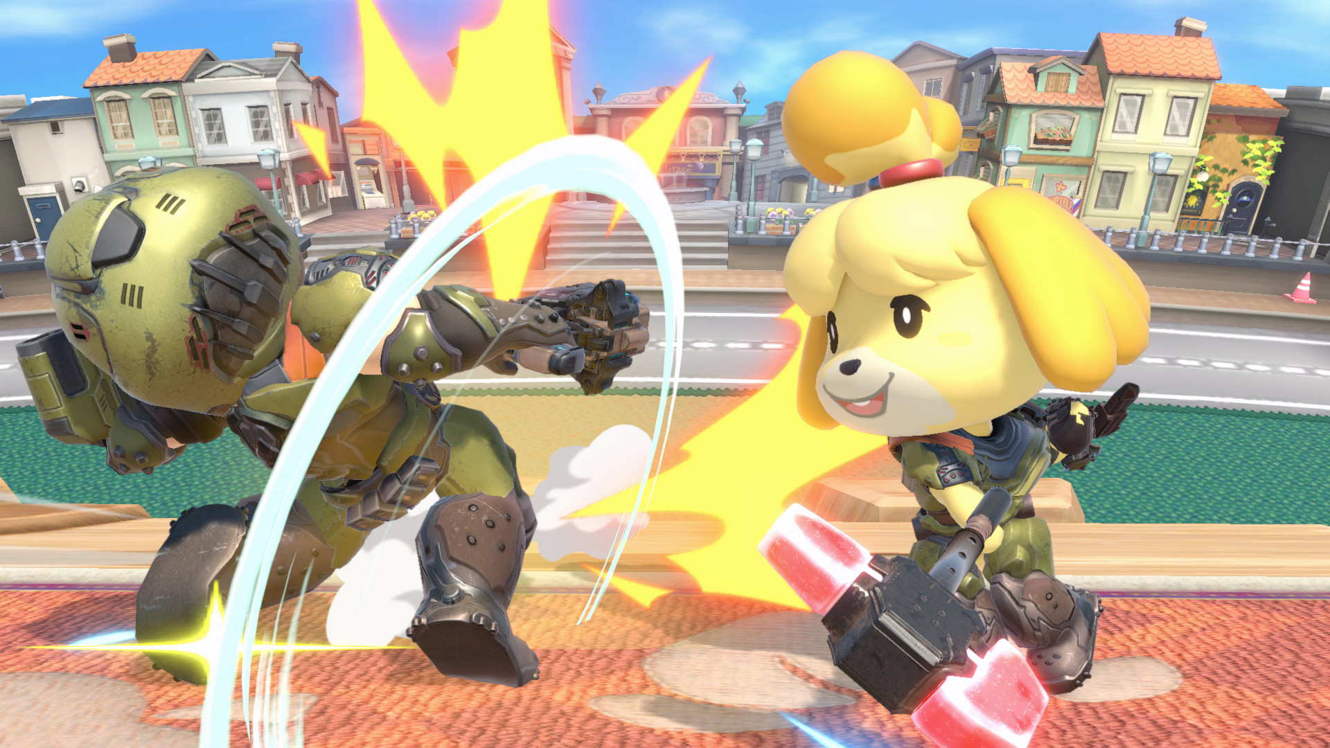 Doom Isabelle Mod for Super Smash Bros. Ultimate | SSBU Mods