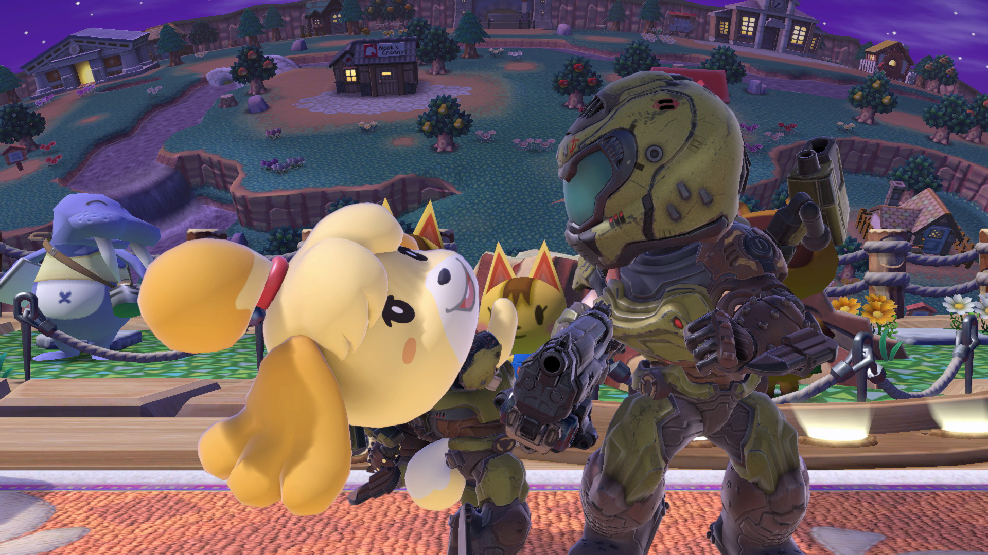 Doom Isabelle Mod for Super Smash Bros. Ultimate | SSBU Mods