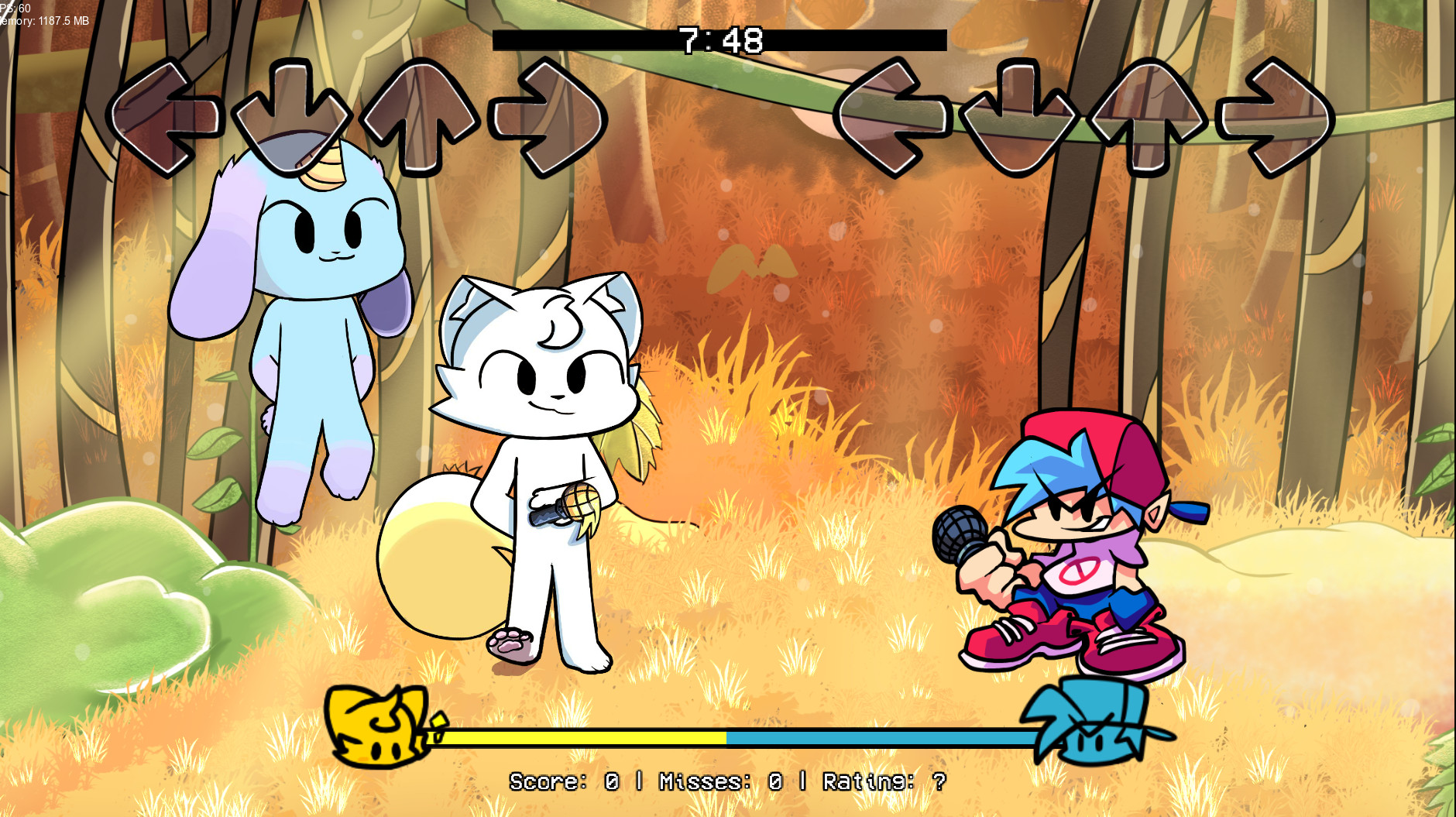 Friday Night Funkin' VS GLOG AND HIRY (beta) [Friday Night Funkin'] [Mods]