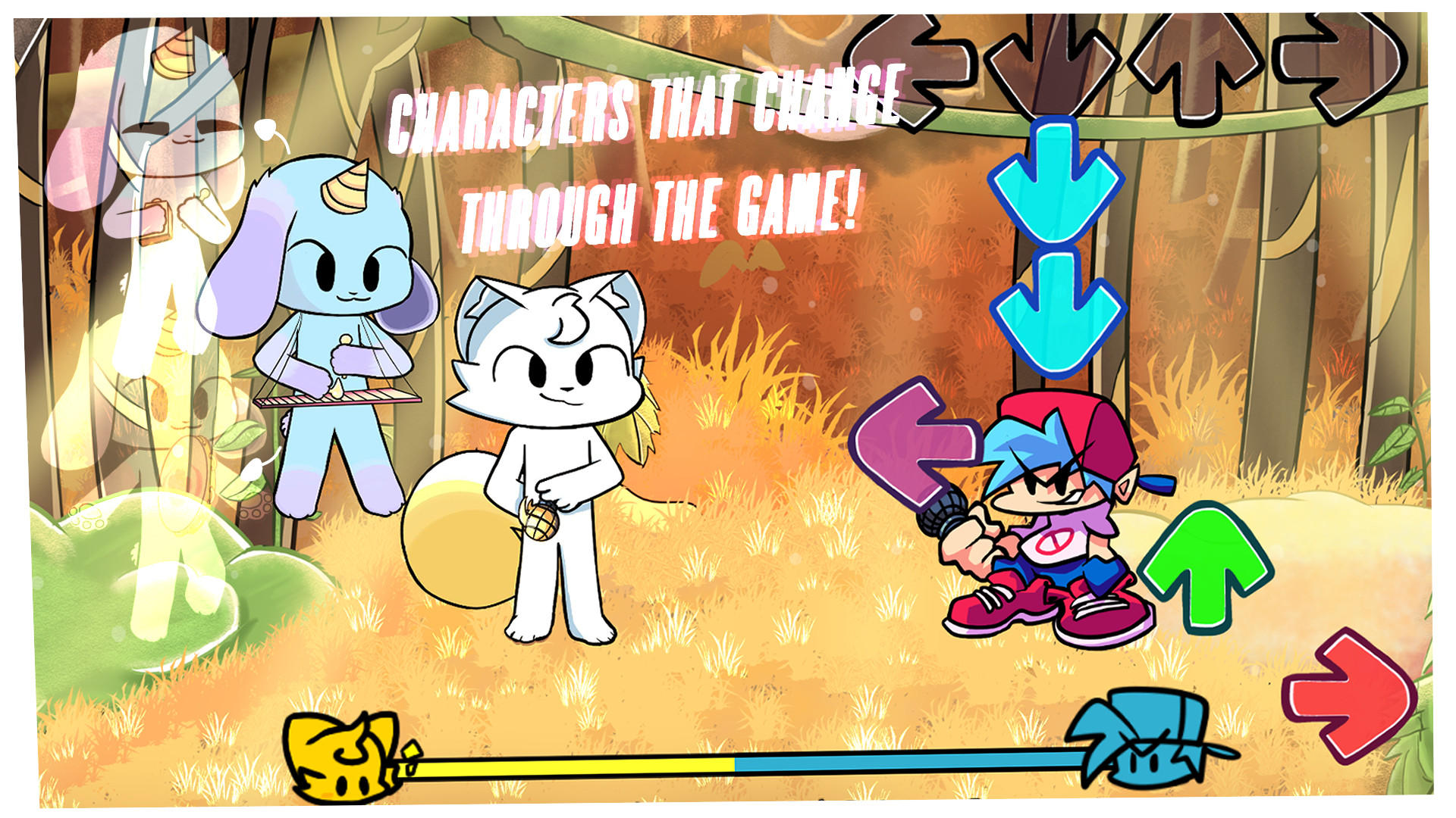 Friday Night Funkin' VS GLOG AND HIRY (beta) [Friday Night Funkin'] [Mods]