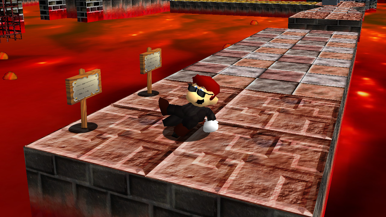 Matrix Mario [N64 + PC] Mod for Super Mario 64 | SM64 Mods
