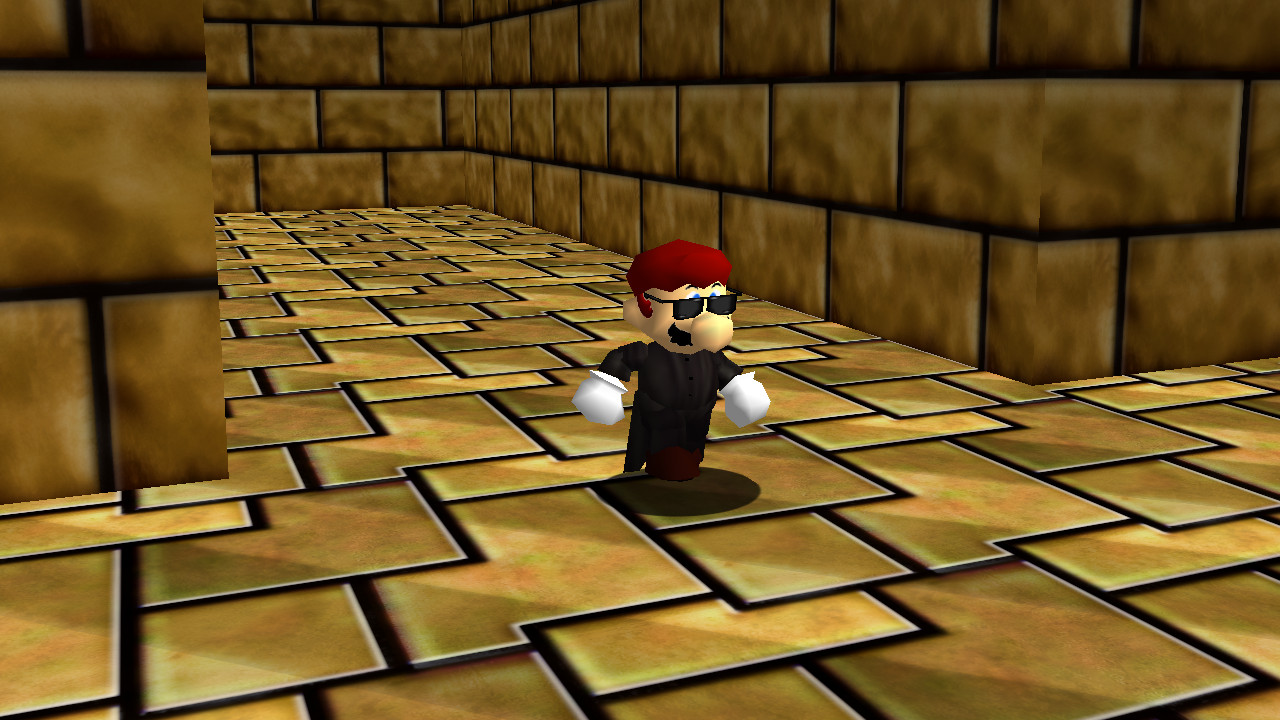Matrix Mario [N64 + PC] Mod for Super Mario 64 | SM64 Mods