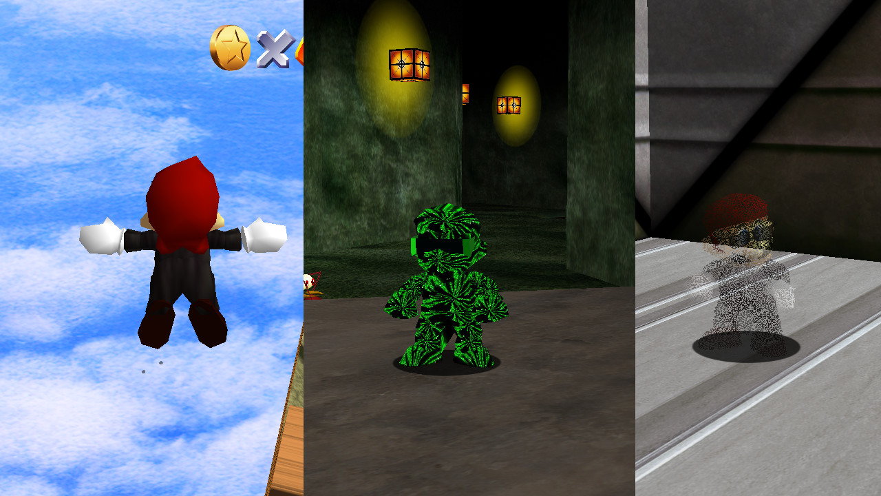 Matrix Mario [N64 + PC] Mod for Super Mario 64 | SM64 Mods