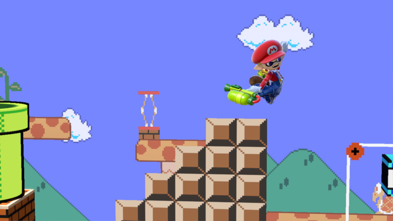 Mario Inkling [Super Smash Bros. Ultimate] [Mods]