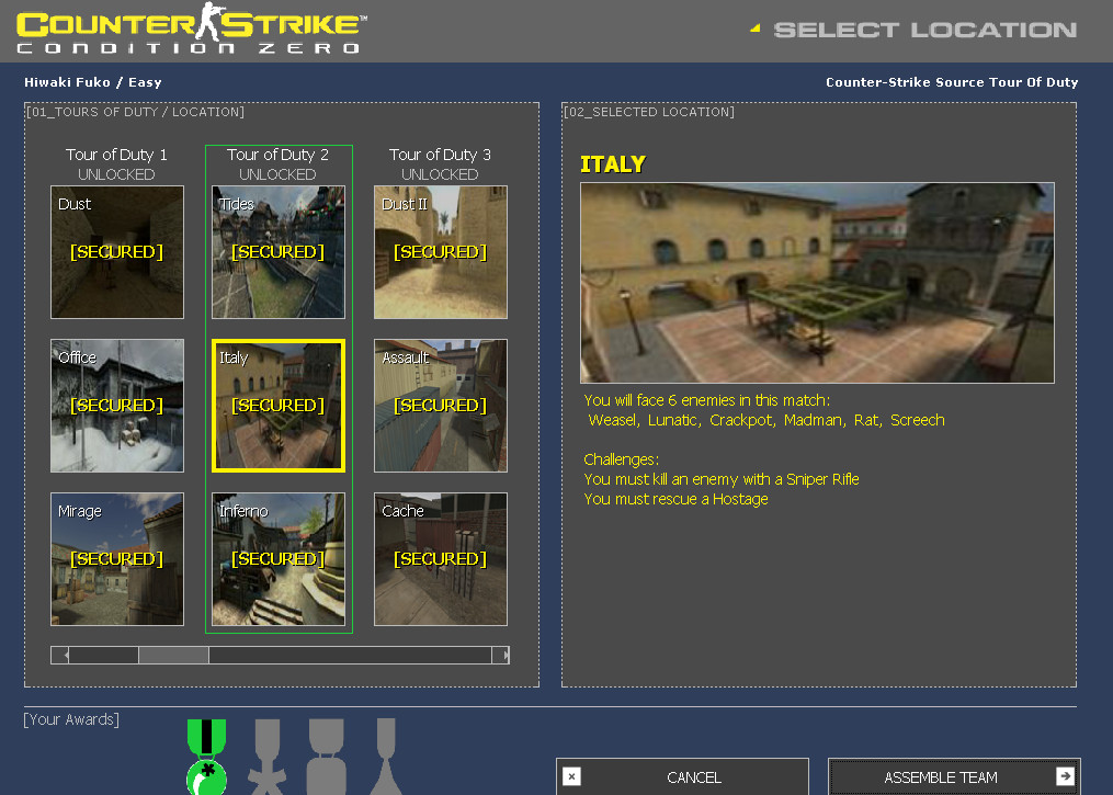 Counter-Strike Source Tour of Duty Mod for Counter-Strike: Condition ...