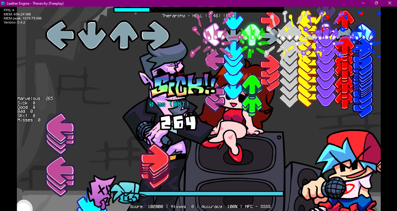 Thearchy but 9key Mod for Friday Night Funkin' | FNF Mods