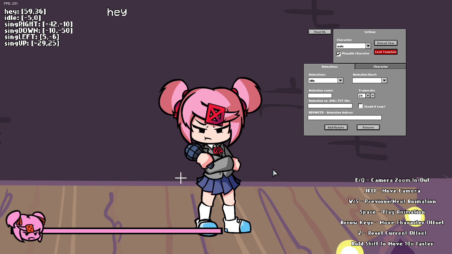 Playable Natsuki Mod for Friday Night Funkin' | FNF Mods