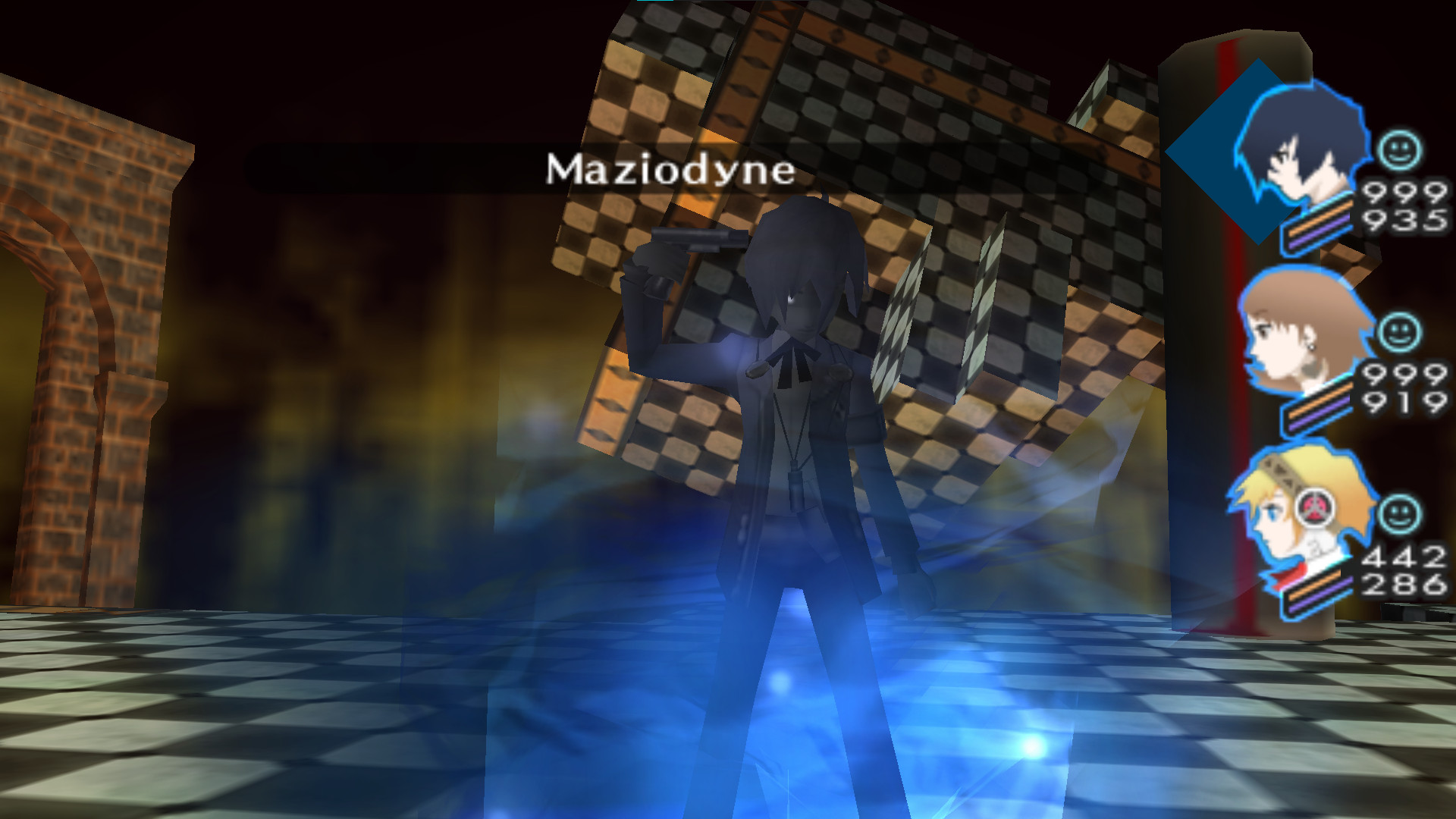Protagonist Answer Outfit Mod for Persona 3 Portable (PSP) | P3P PSP Mods