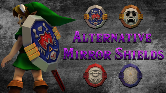 Alternative Mirror Shields 3DS Edition Mod for The Legend of Zelda ...