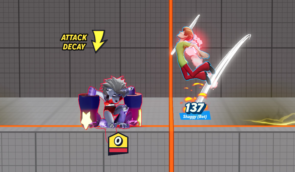 Roxanne Wolf over Garnet Mod for MultiVersus | MVS Mods